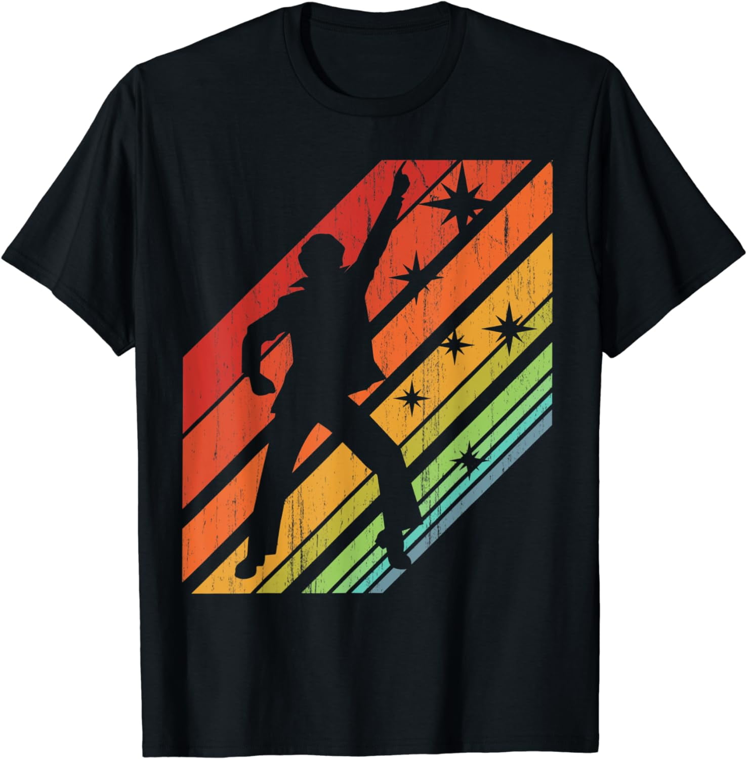 Disco 70s Retro Dance Move Vintage Dancing King Queen T-Shirt - Walmart.com