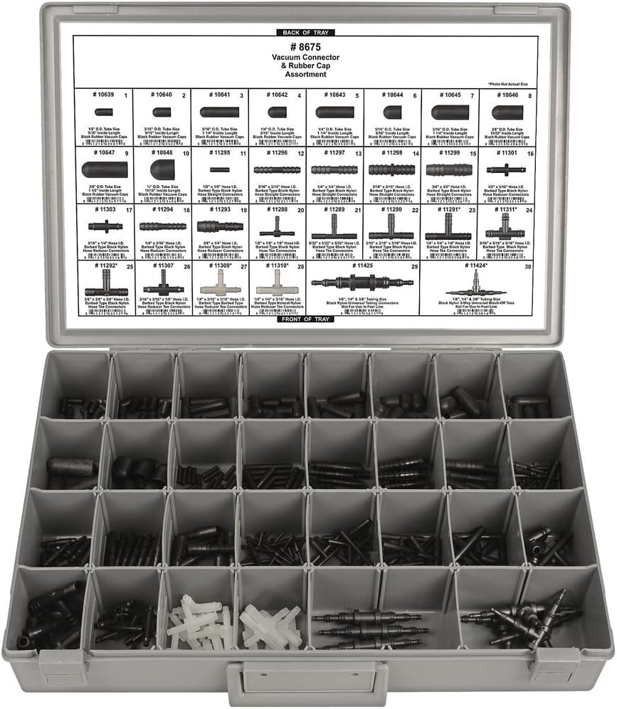 Black Plug and Vacuum Connector Assortment - Walmart.com