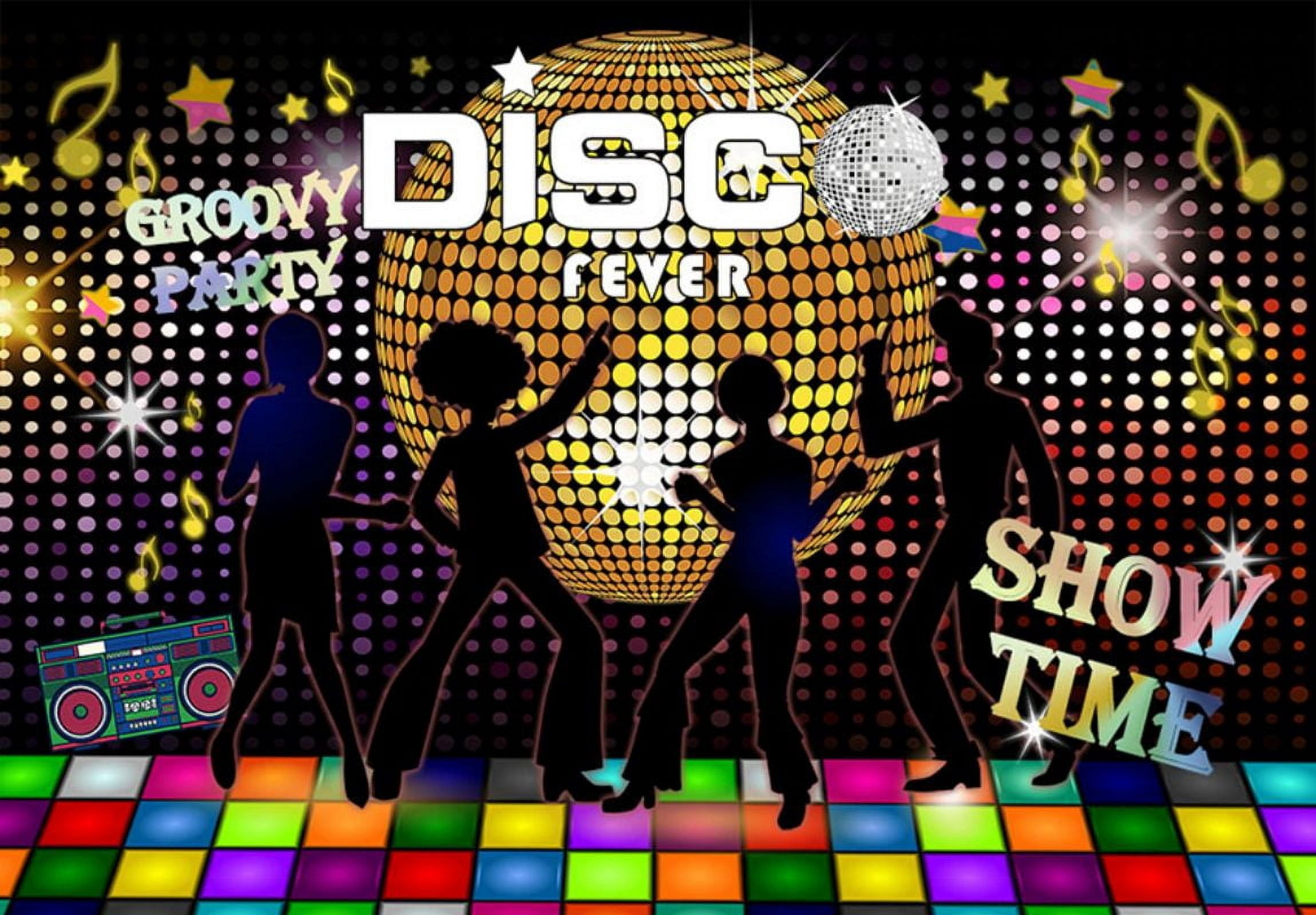 Disco Background Revelry Baby Shower Bar Newborn Photography ration ...