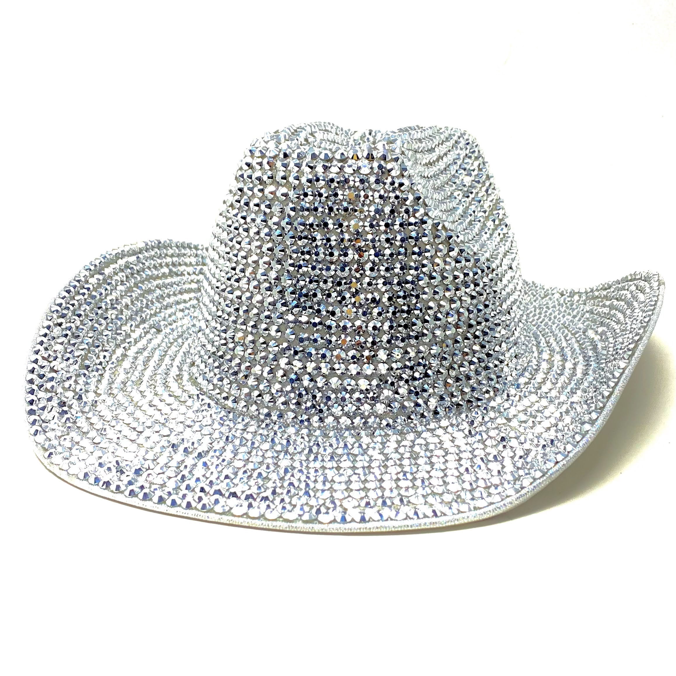 Disco Ball Cowboy Hat, Sparkly Concert Hat for Music Festivals Cowgirl ...