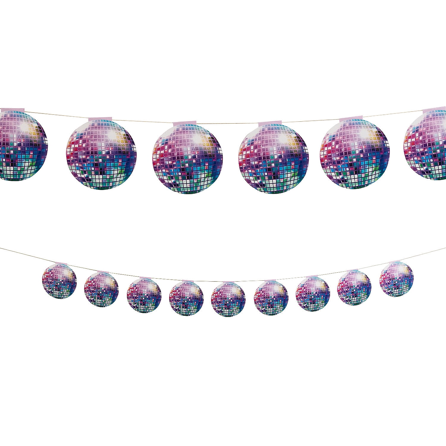 Disco Ball Garland - Walmart.com