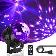Lightahead LED 4" Twin Disco Ball with UL adaptor Double rotating, two ...