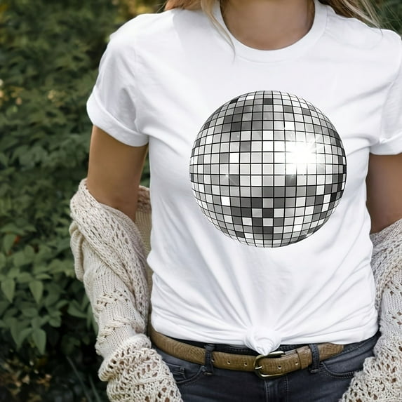 Disco Ball, Mirror Ball T-S1Hirt, R StY1Le 90s S1Hirt, Disco 90s S1Hirt ...