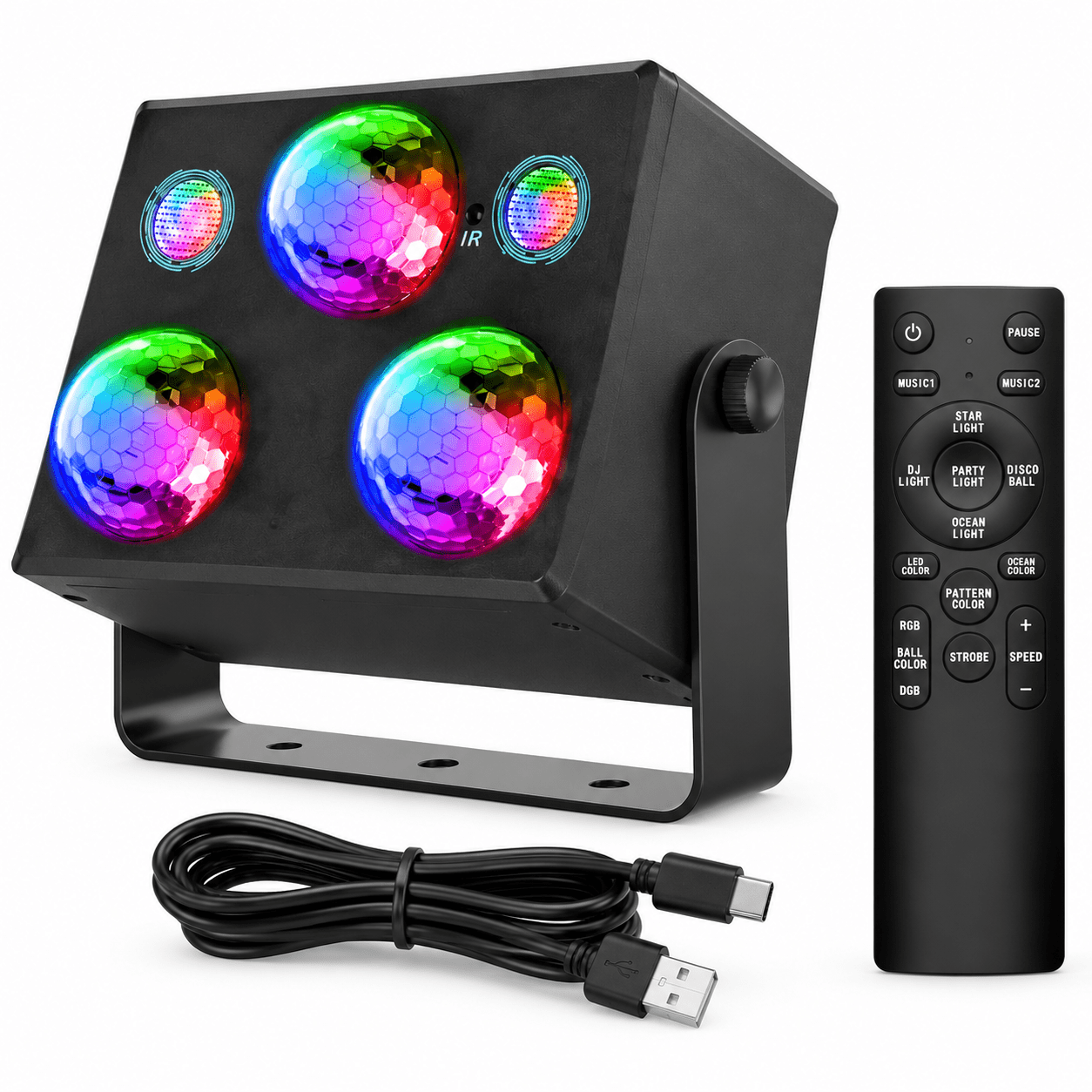 Disco Ball, Party DJ Disco Light Strobe Stage Dance Light Glow Party ...