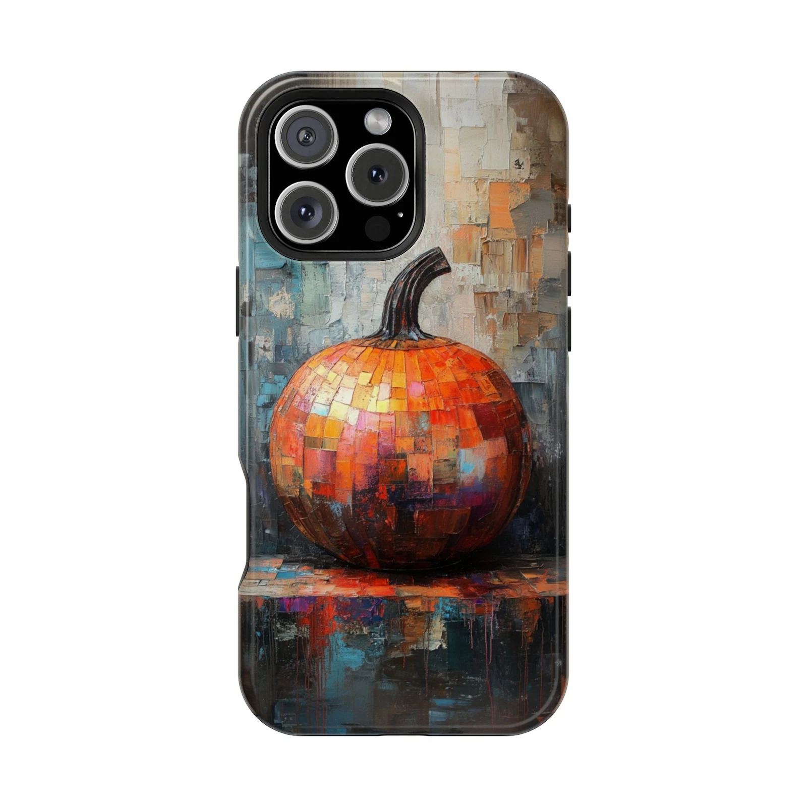 Disco Ball Pumpkin Fall Design Phone Case for iPhone 17 to 11 Pro Max ...
