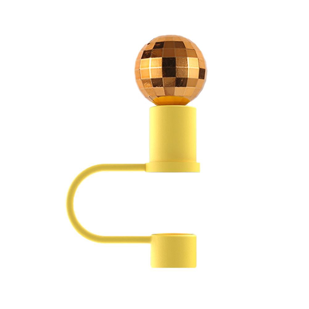 Disco Ball Silicone Straw Cover Cap for #stanley# Cup Antidust Straw ...