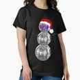 Disco Ball Snowman Dope Rad St. Nick New Year's Eve Ball Drop Holiday ...