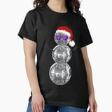 Disco Ball Snowman Dope Rad St. Nick New Year's Eve Ball Drop Holiday ...