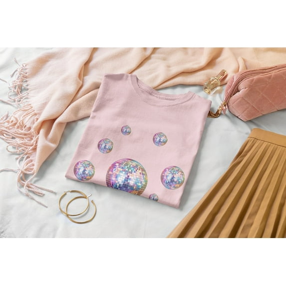 Disco Ball Y2K Solar System Shirt, T-shirt, Unisex Trendy Graphic Print ...