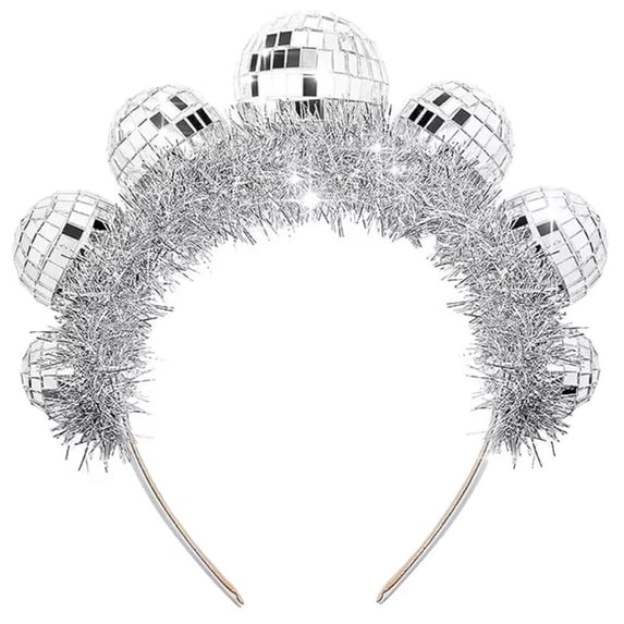 Disco Balls Headband Music Festival Vintage Headhoop Funk Party ...