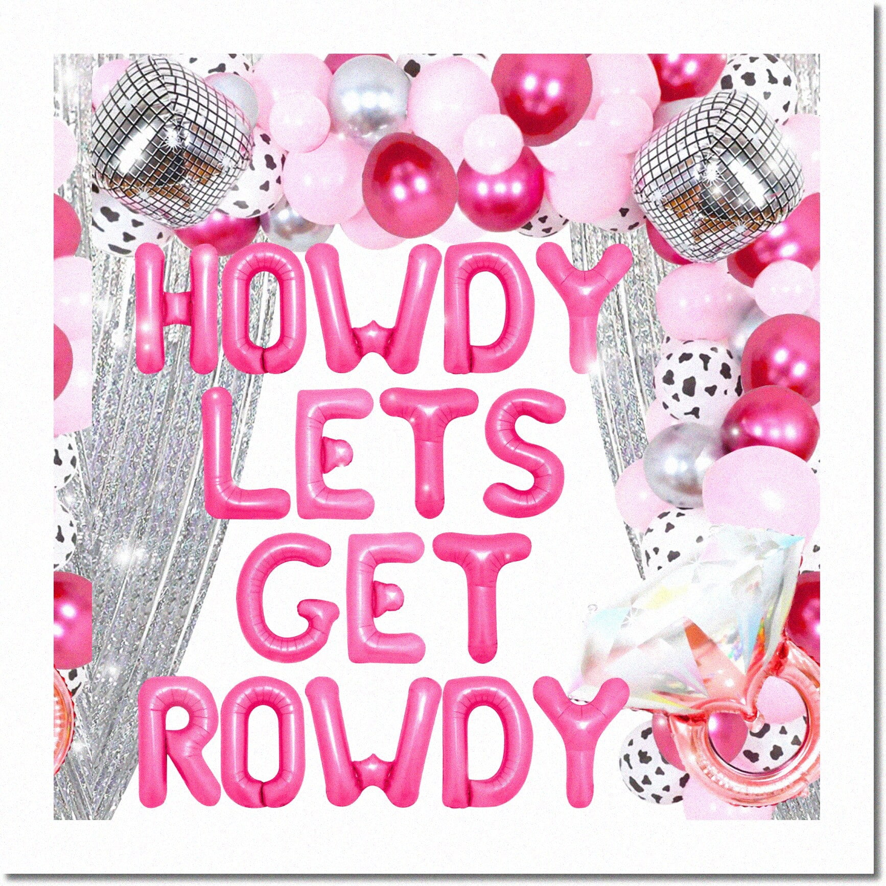 Disco Cowgirl Bachelorette Bash - Let's Get Rowdy! Wild West Bridal ...