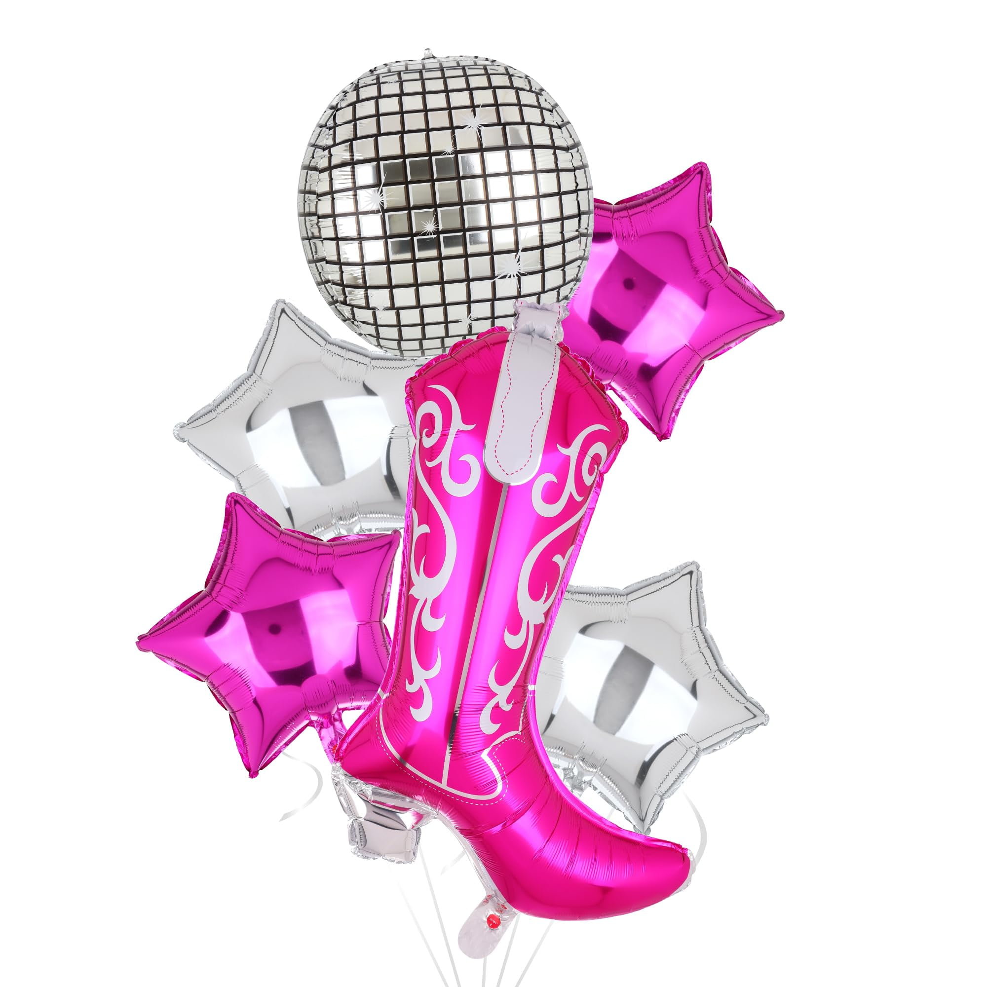 Disco Cowgirl Party Decorations Cowgirl Boot AFN1Balloons 90s 80s ...