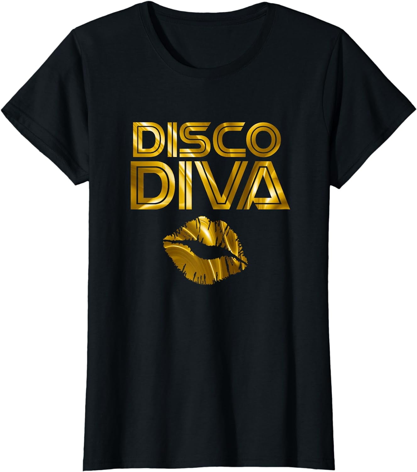 Disco Diva | 60s 70s 80s Costume Party Wear Outfit Tshirt - Walmart.com