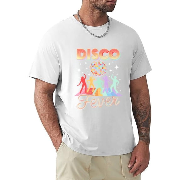 Disco Fever Seventies Eighties Dance Party Retro Music Vibes T-shirt ...
