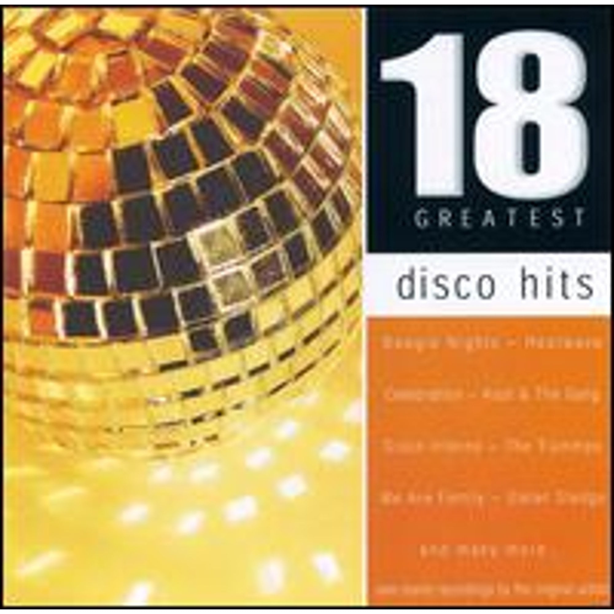 Disco Hits: 18 Greatest (CD) by Various Artists - Walmart.com