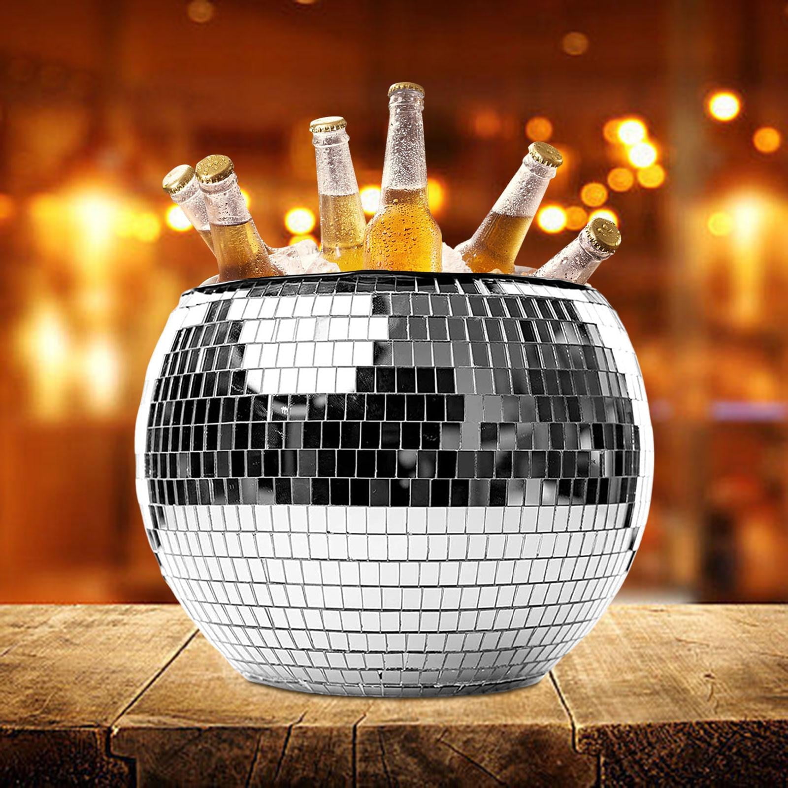 Disco Ice Bucket for Party Beer Buckets Beverage Tub Champagne Bucket ...