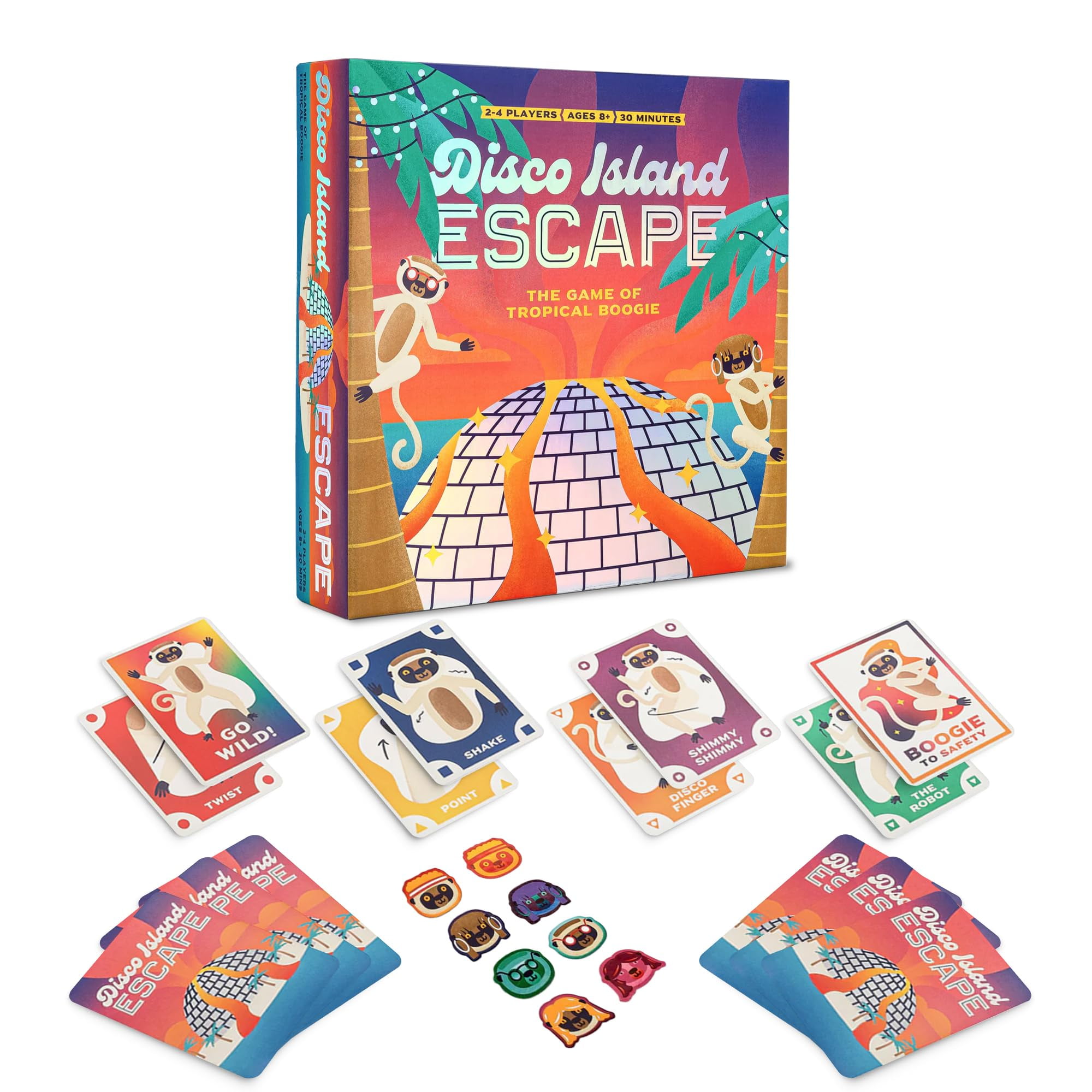 Disco Island Escape Board MMF7 Game | Race Your Dancing Lemurs Across ...
