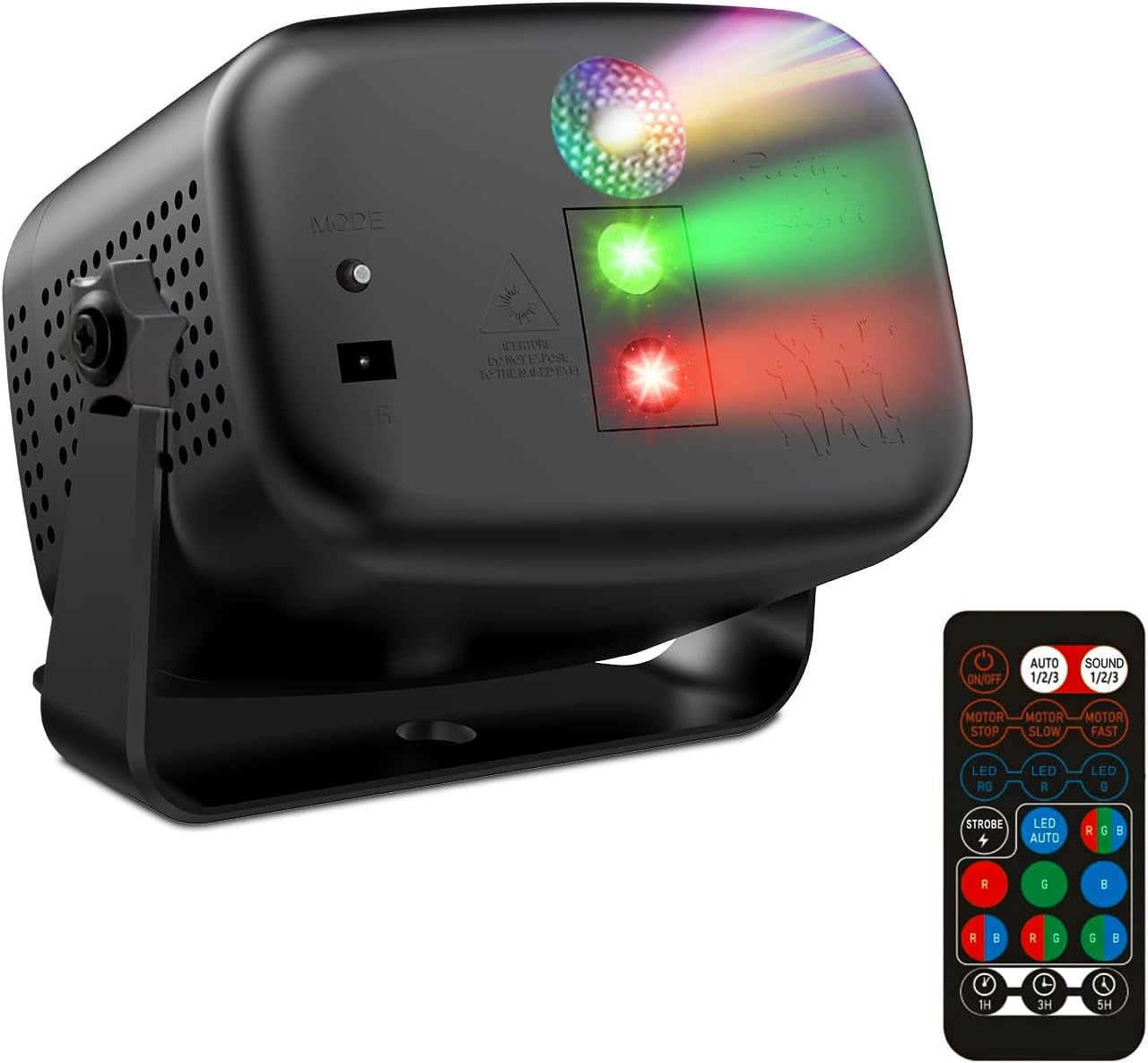 Disco Light for Parties Mini Disco Strobe Lights with Remote Control ...