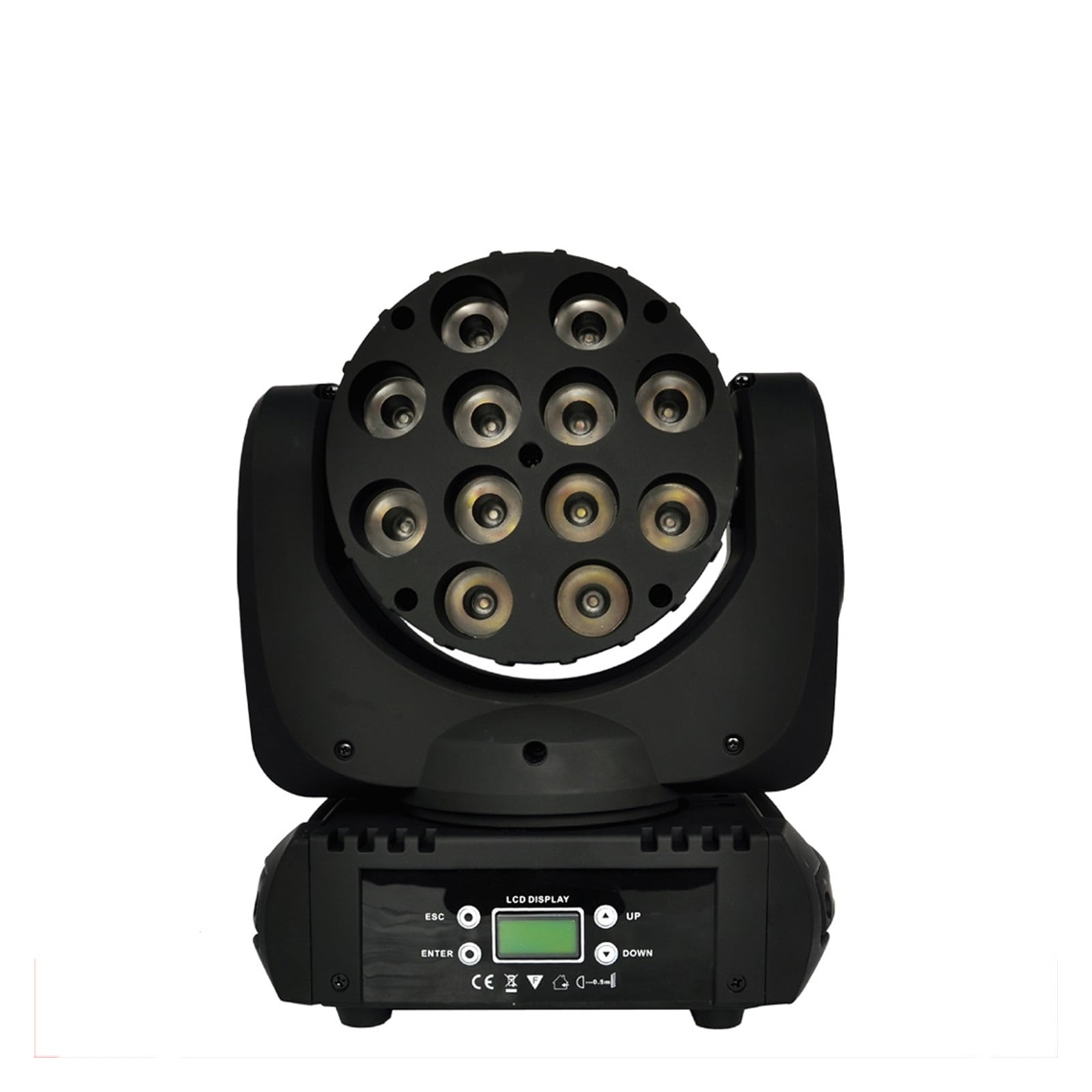 Disco Lights, 12x12W 4IN1 Led Moving Beam Light RGBW Led Moving Head ...