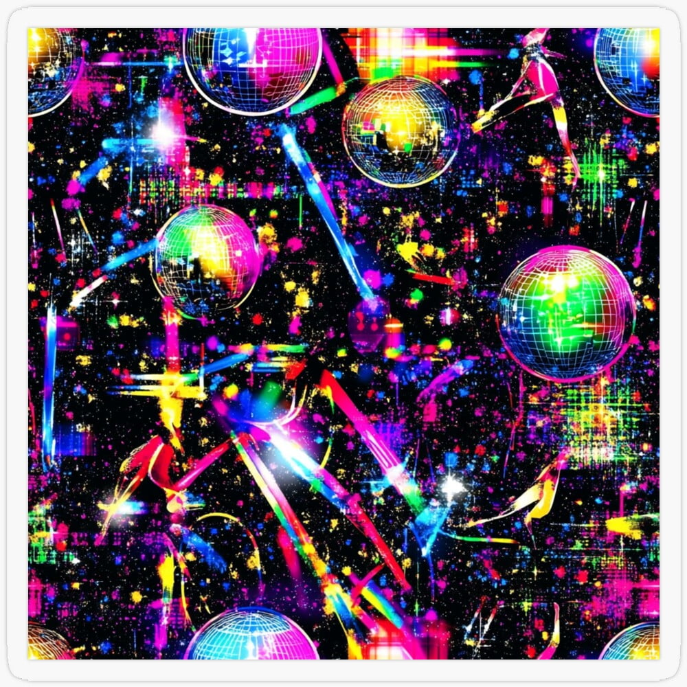 Disco, Love And Joy Sticker Kir-1279 - Walmart.com