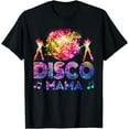 Disco Mama 70's Themed Disco Queen Vintage Seventies Costume T-Shirt ...