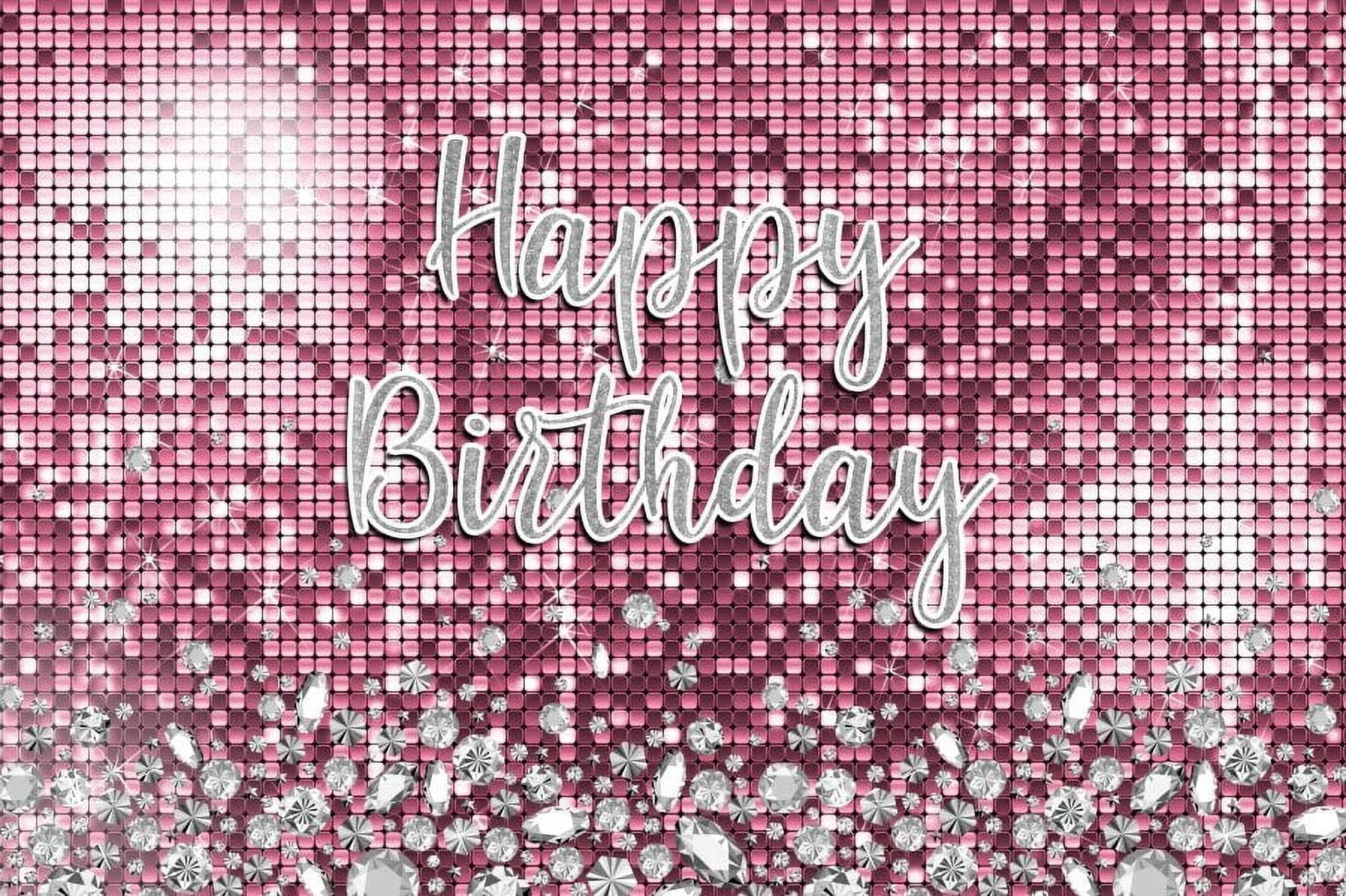 Disco Party Backdrop Colorful Sequins Glitter Halos Wedding Birthday ...
