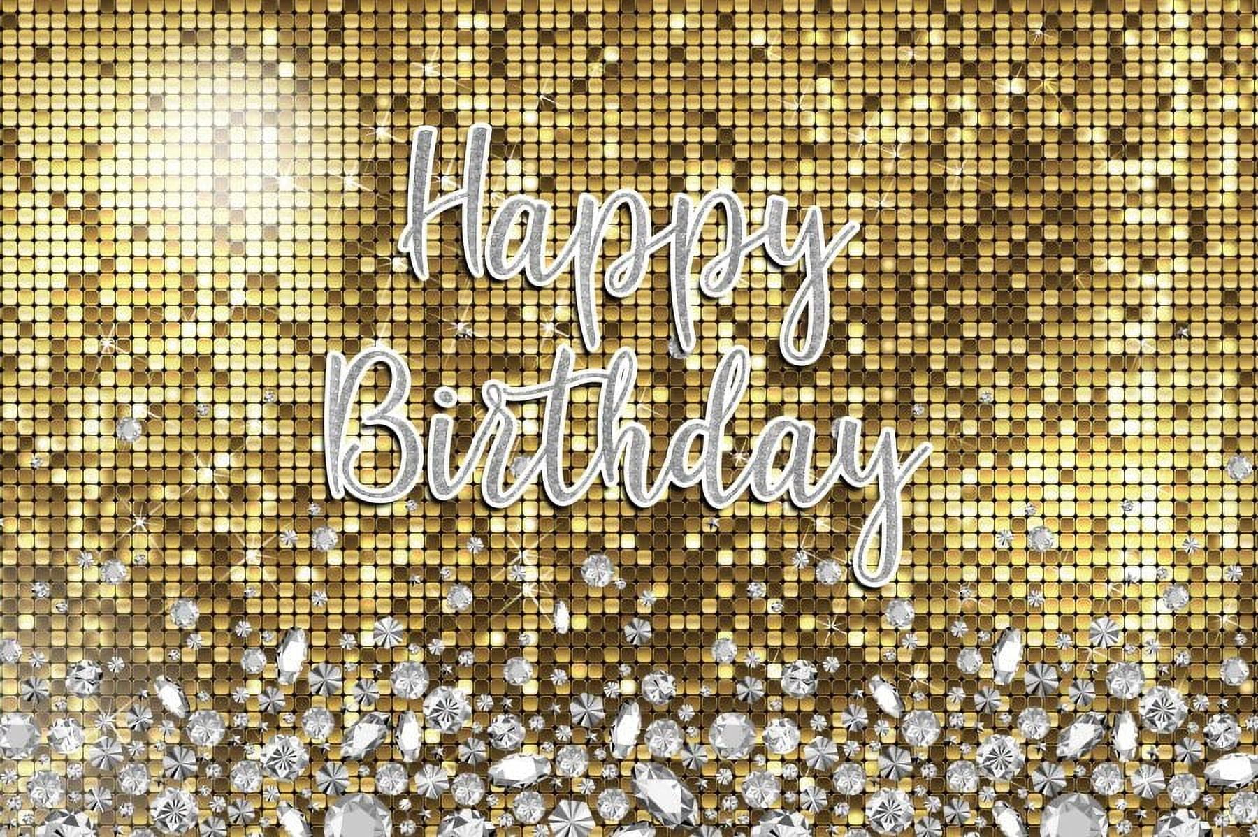 Disco Party Backdrop Colorful Sequins Glitter Halos Wedding Birthday ...