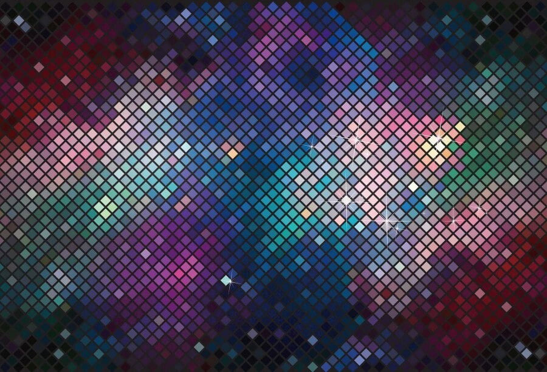 Disco Party Backdrop Colorful Sequins Glitter Halos Wedding Birthday ...