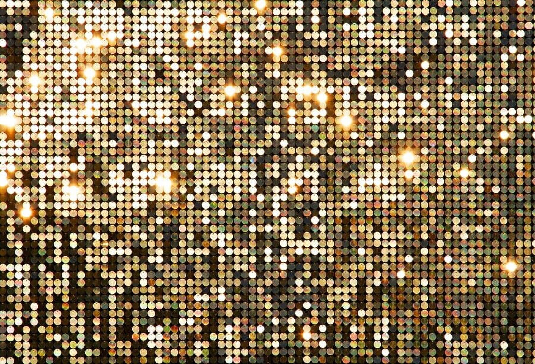 Disco Party Backdrop Colorful Sequins Glitter Halos Wedding Birthday ...
