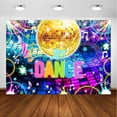 Disco Party Backdrop Kids Hip Hop Dancing Birthday Dance Party ...