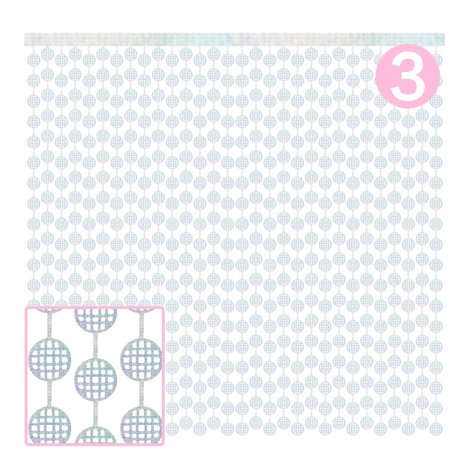 Disco Party Decorations SCH4 3 Pack 3.3x6.6ft Disco Ball Photo Booth ...