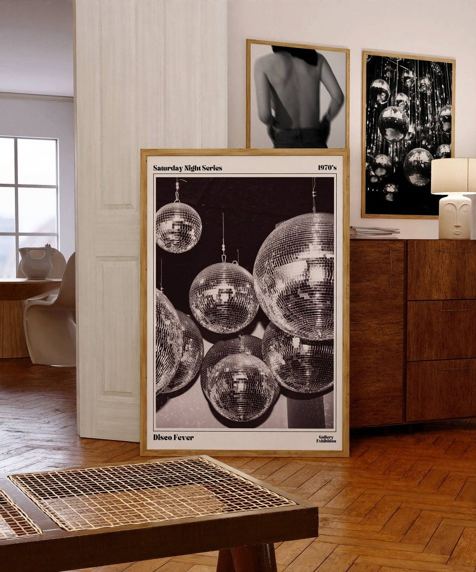 Disco Print, Disco Poster, Trendy Wall Art - Walmart.com