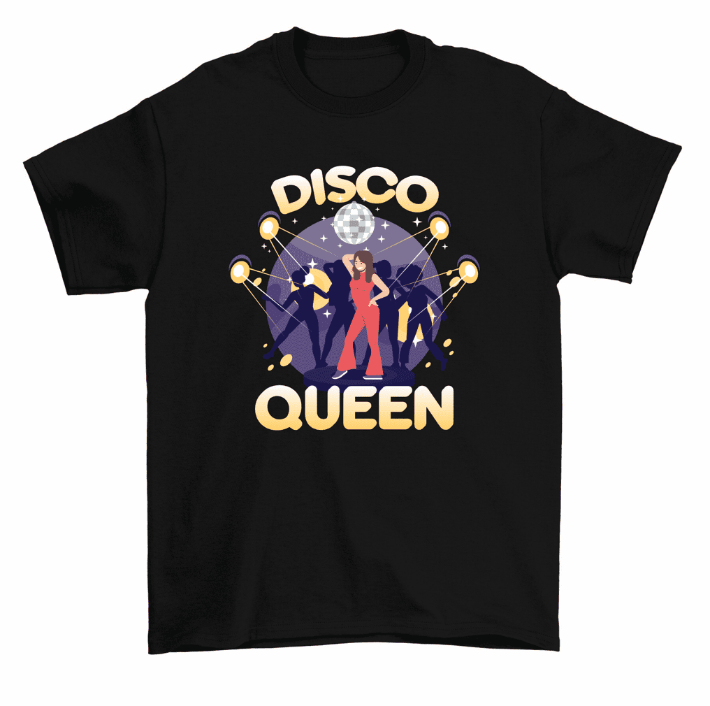 Disco Queen 70s Theme Dancing Seventies Party T-Shirt Women Unisex ...