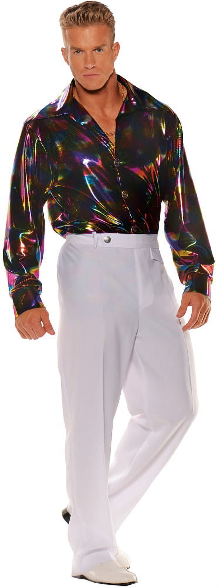 Disco Shirt Men\'s Adult Halloween Costume - Walmart.com