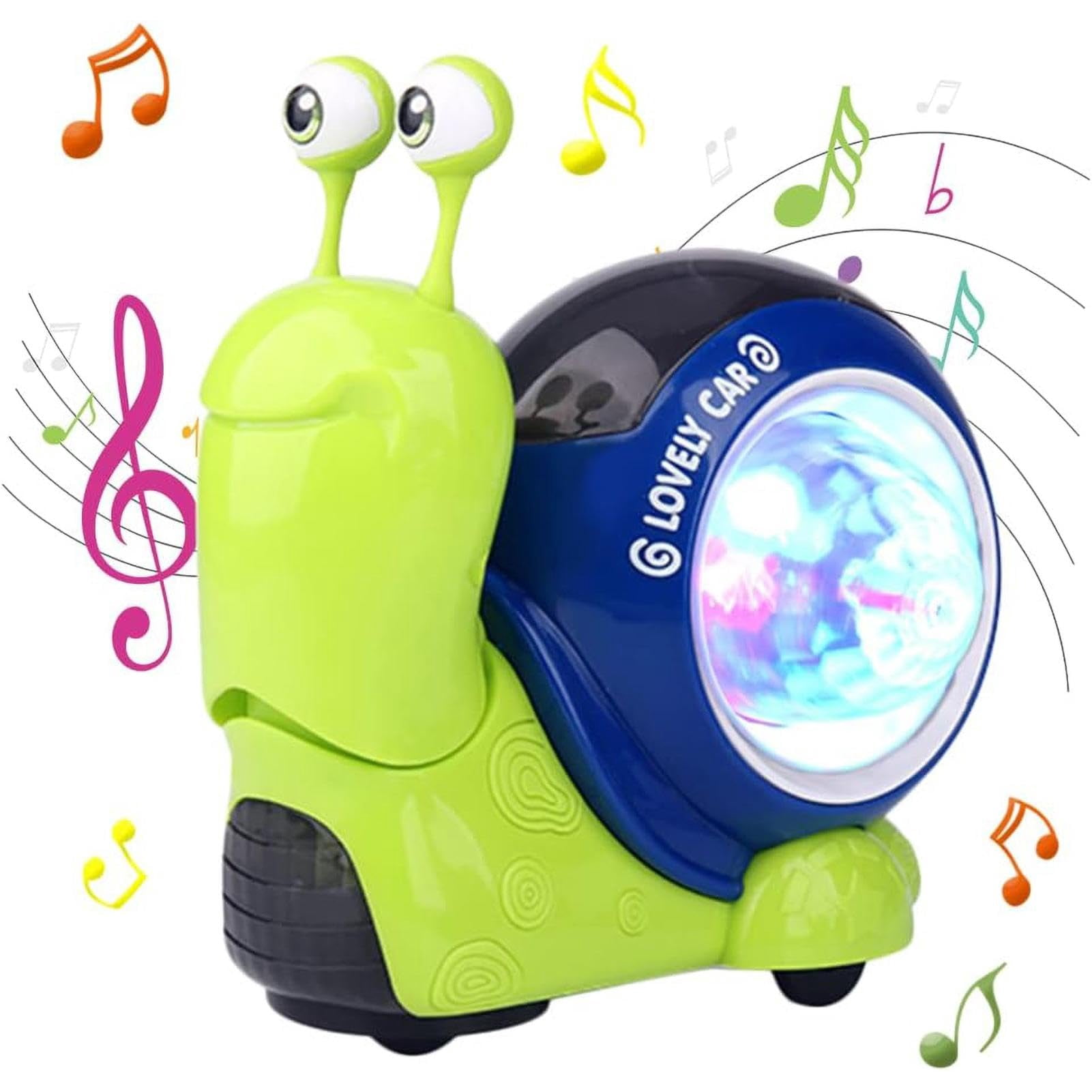 Disco Snail Toy,Snail Walking Toy,Crawling Snail Toy,l uminous Snail ...