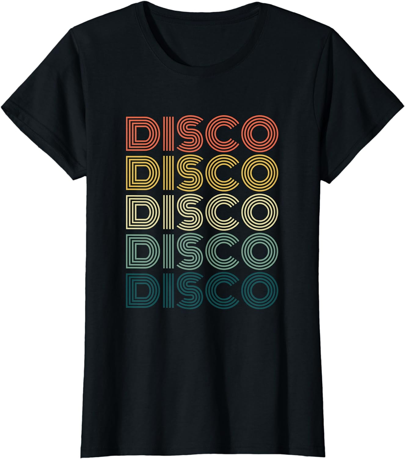 Disco Themed, Funky Vintage 70s 80s Tee For Dance Parties T-Shirt ...