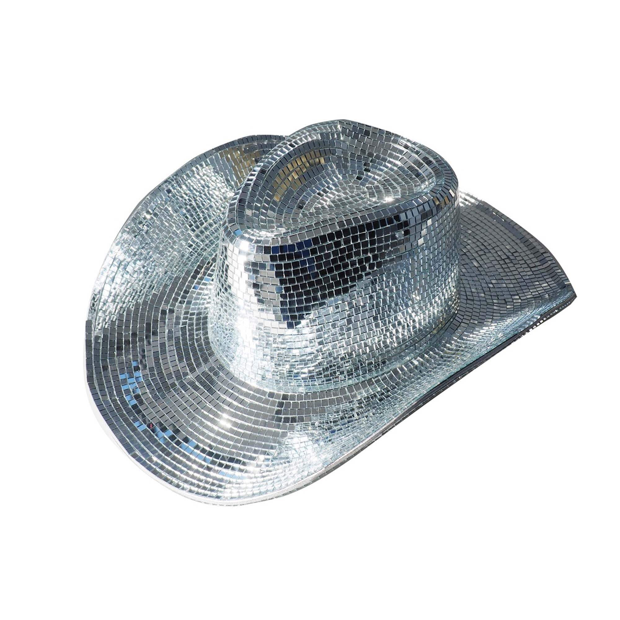 Disco Tile Cowboy Hat - Adult - Walmart.com