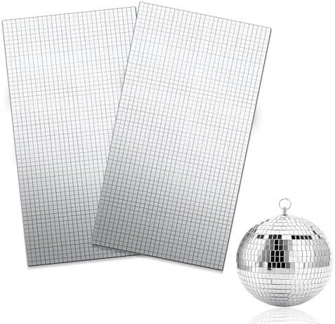 Disco Tiles, Self Adhesive Mosaic Tiles 5 x 5mm Disco Ball Stickers ...