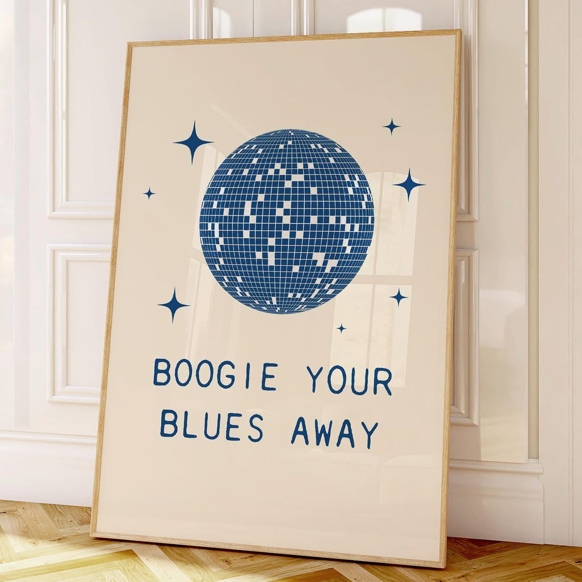 Disco Wall Art - Retro Boho Poster - 70S Aesthetic - Motivational Wall ...