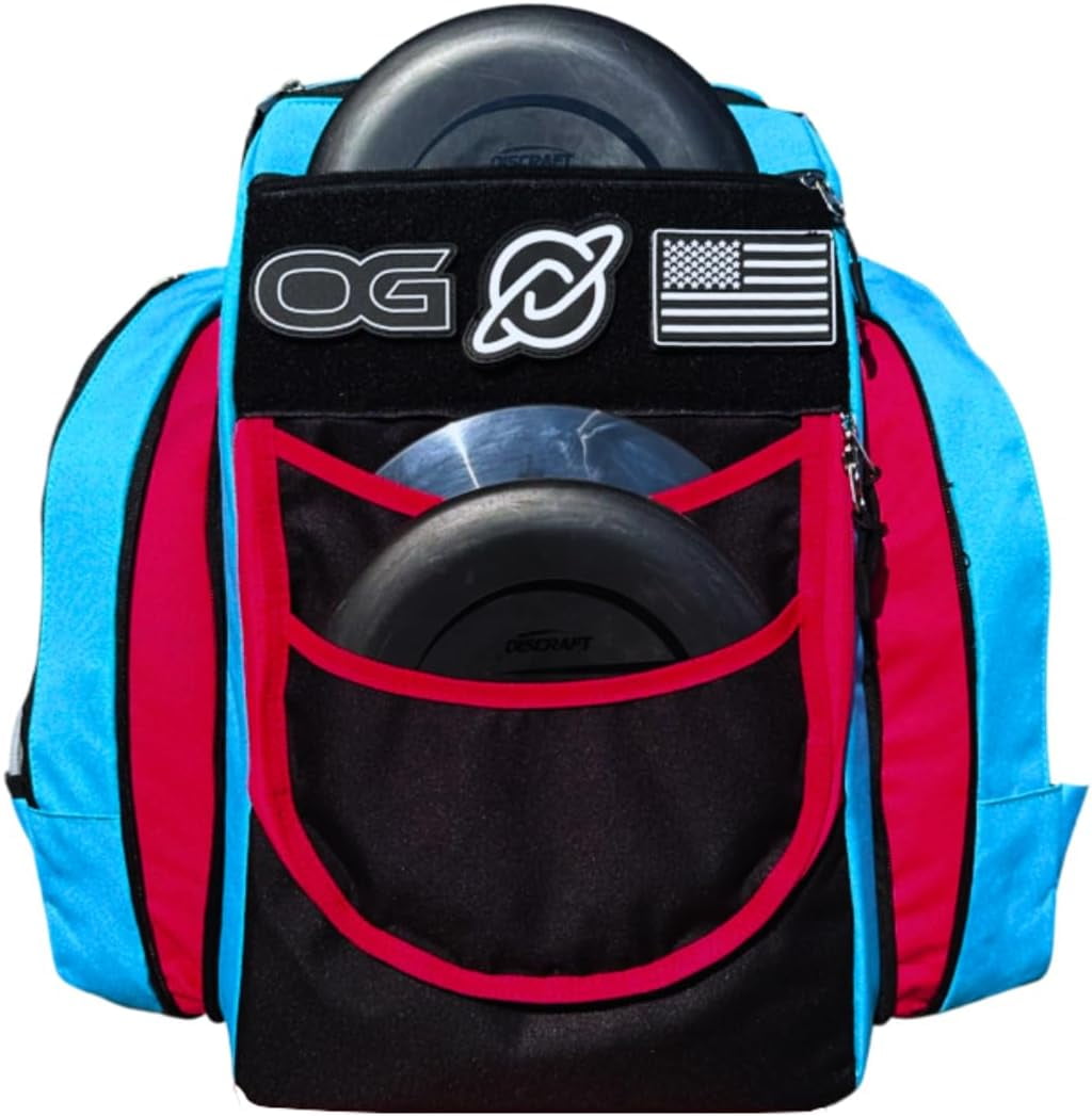 Discology Disc Golf OG V2 Disc Golf Bag | 26+ Disc Capacity | Premium ...