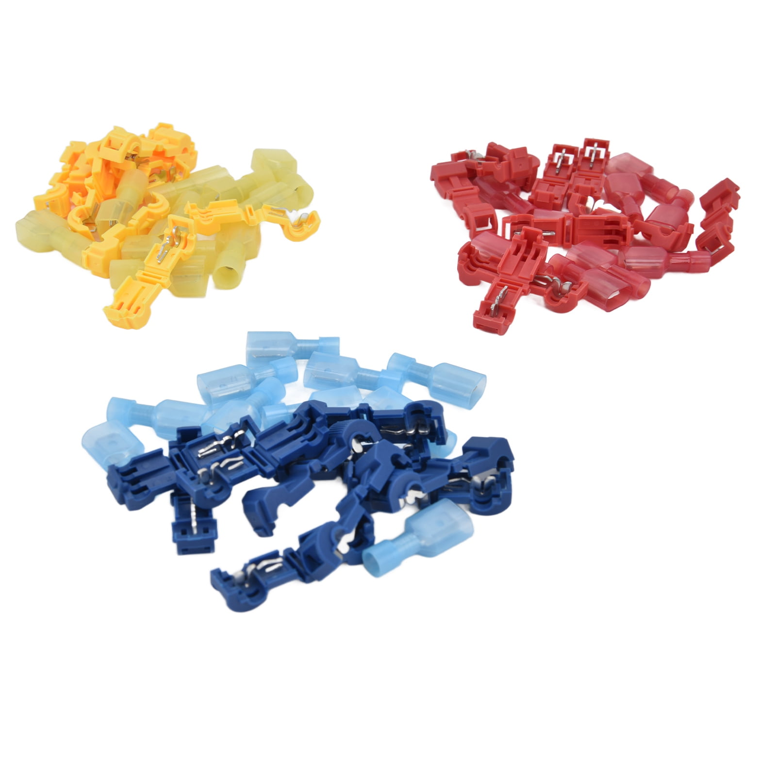 Disconnect Connector Kit T Shape Electrical Insulated Terminals, Spade ...