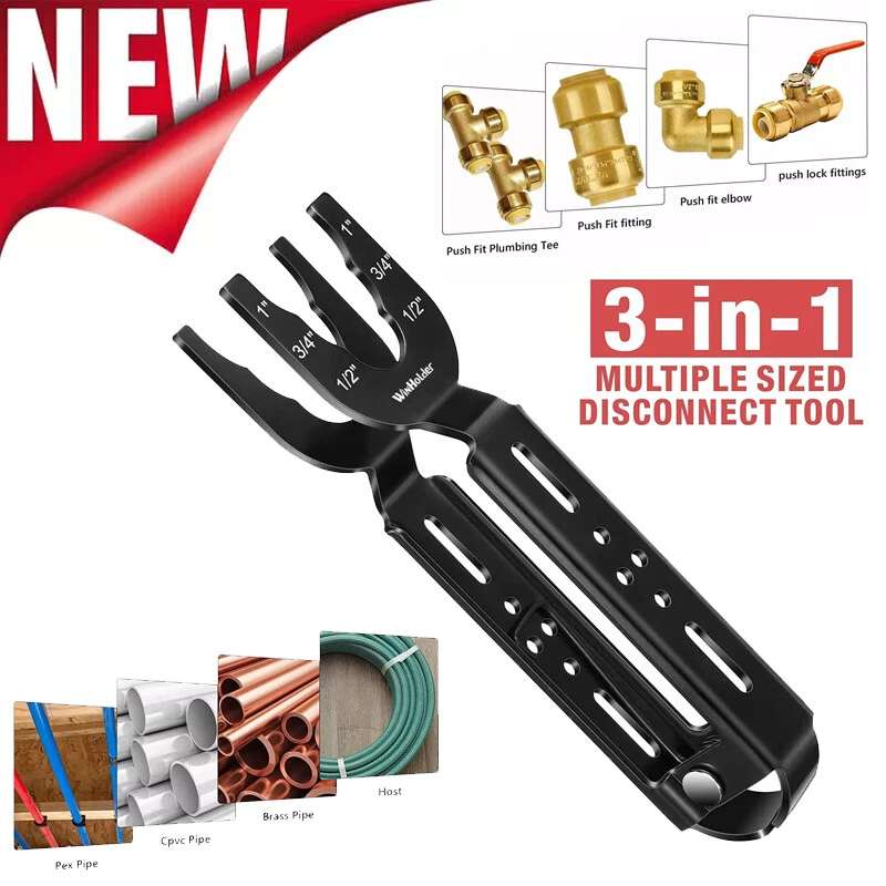 Disconnect Tong Sized 1/2",3/4",1", Removal Tool,Used For Pex Cpvc ...