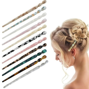 Huanledash Twist Shape Exquisite Elegant Simple Hair Stick Vintage ...
