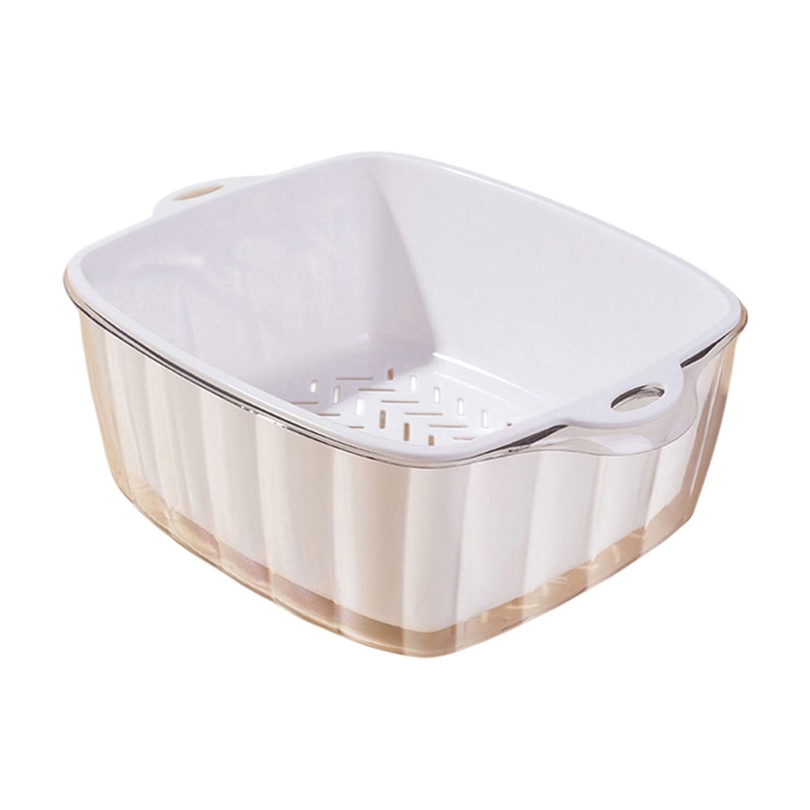 Bksdlh Plastic Food Safe Drainer Organizer, Space Saving Kitchen ...