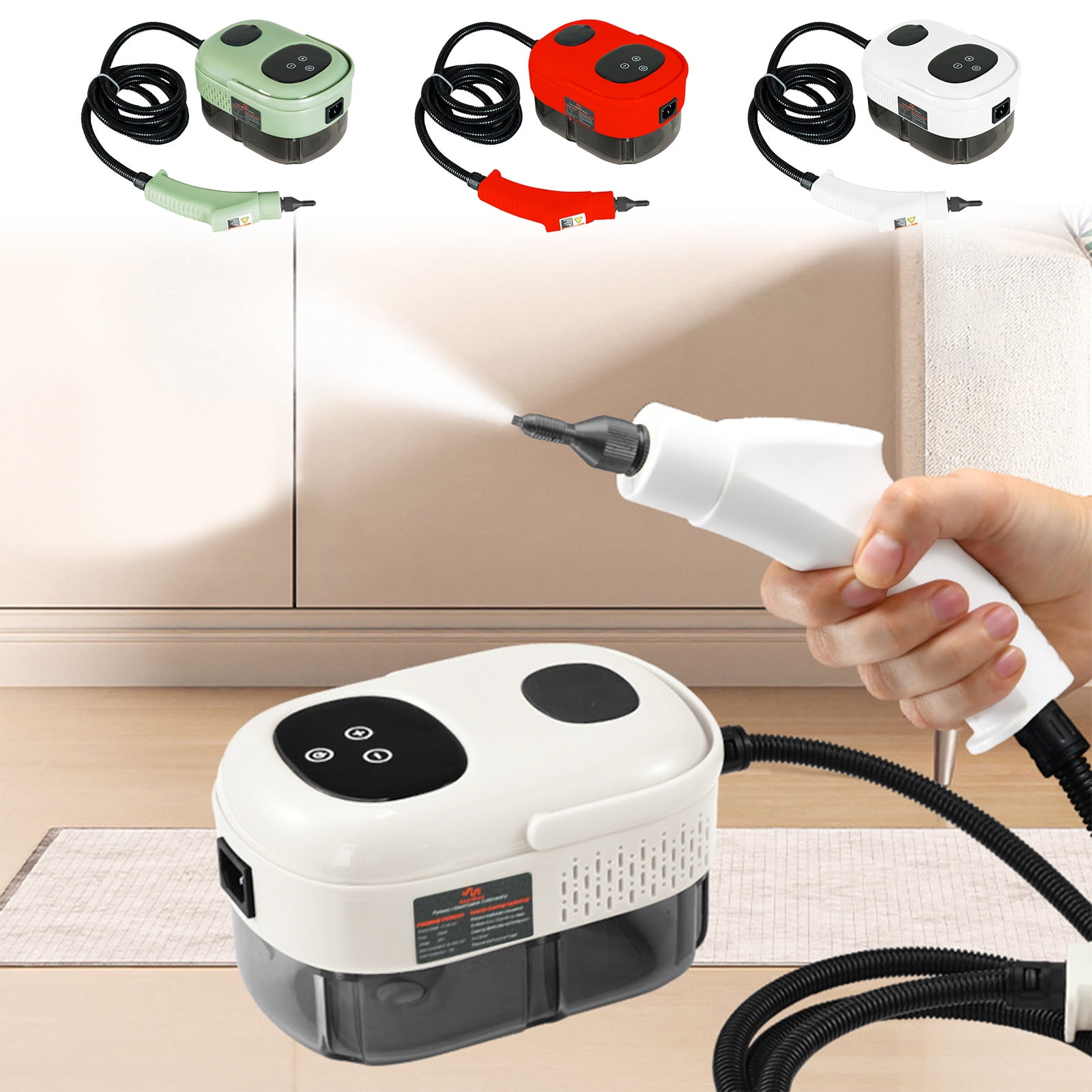 Discount Bonanza, High-Temp Pressure Cleaner, Stainless Steel, 1800W, 3 ...