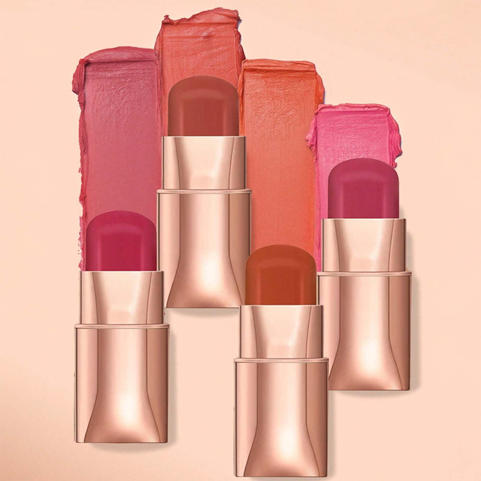 Discount Bonanza, Matte Blush Stick for Double Use, Lip Cheek Balm ...