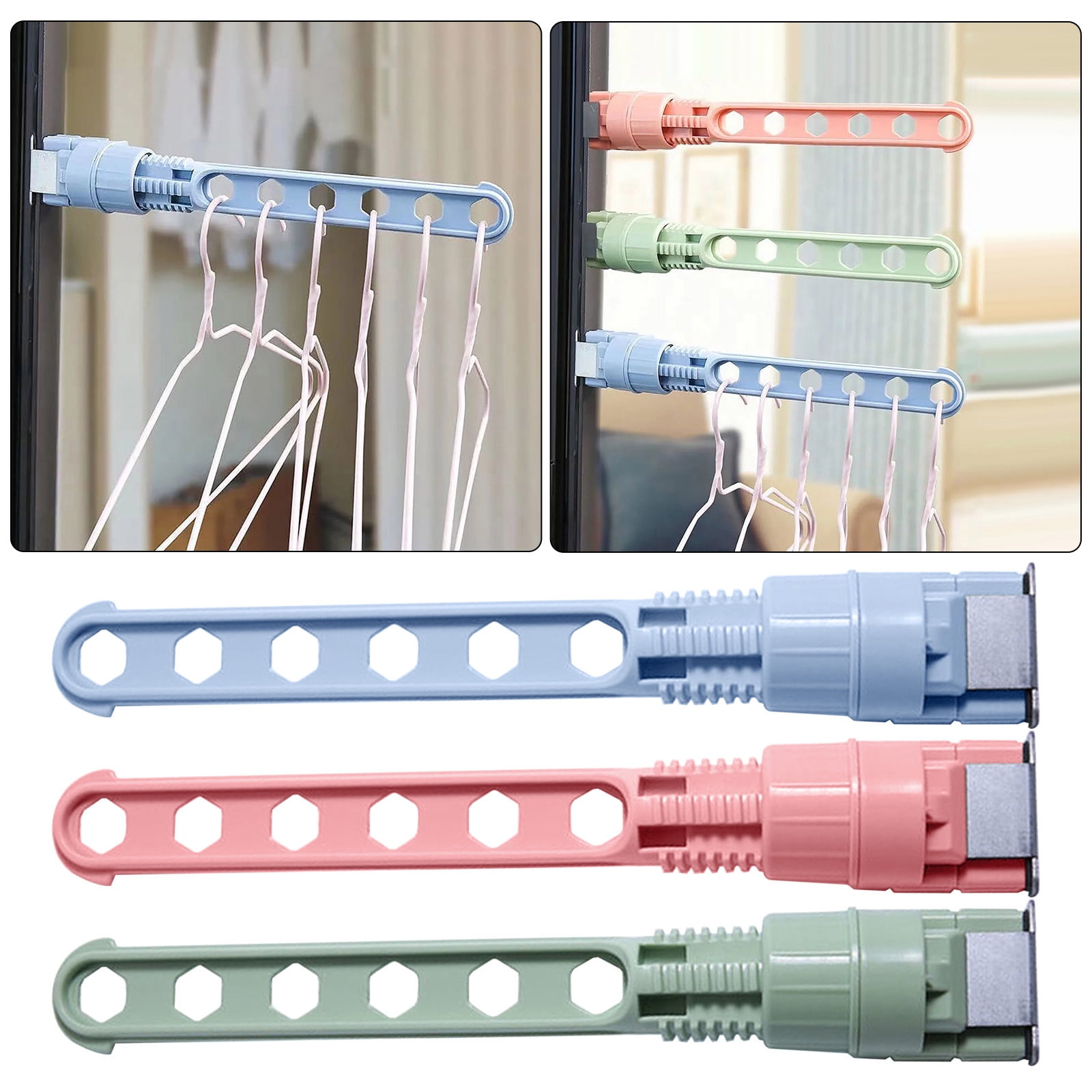 Discount Bonanza, Non-perforated 8-hole Travel Hanger, Portable Hotel ...