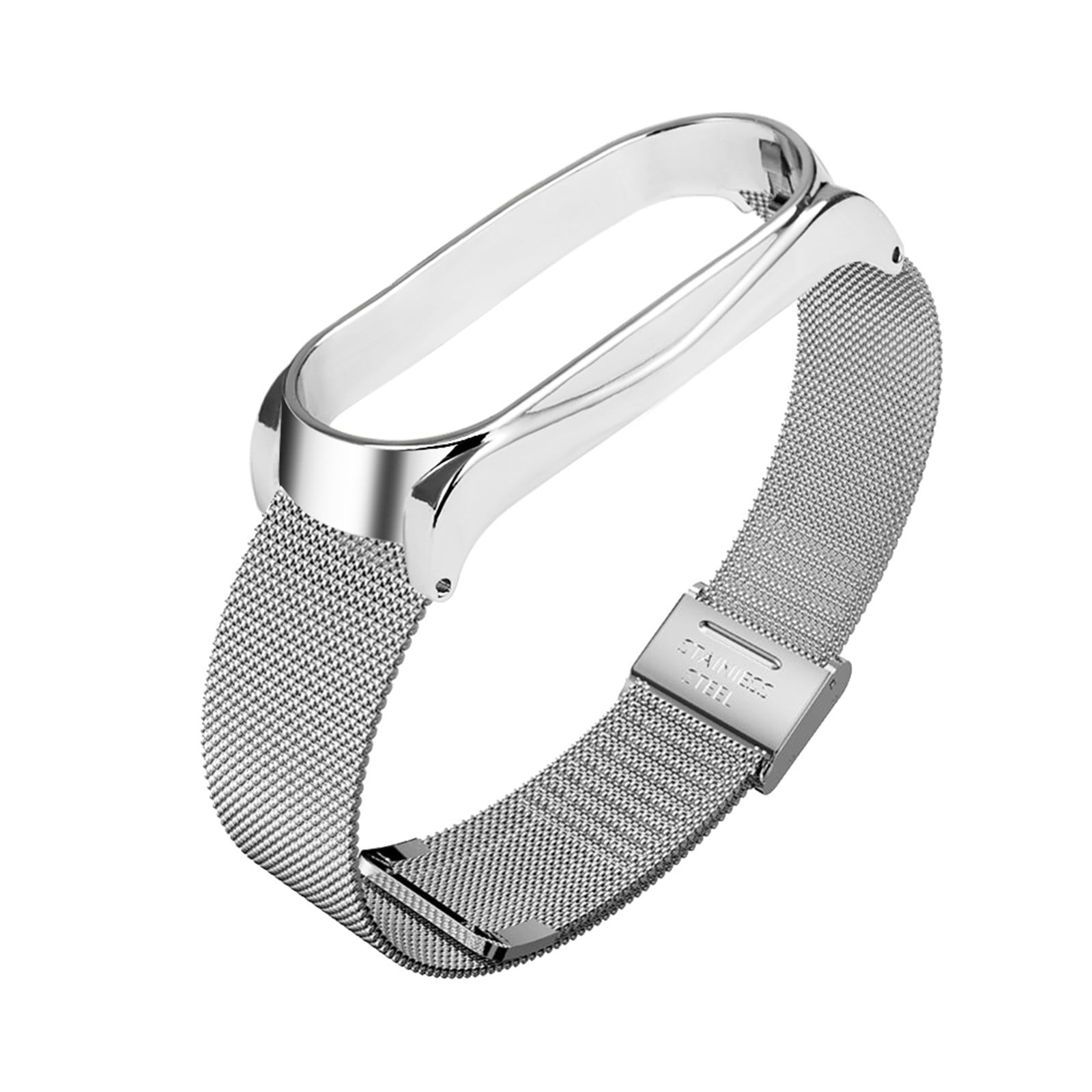 Discount Bonanza, Smart Watch NFC Buckle Metal Mesh Strap, Sleek and ...