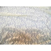 Stretch Lace Apparel Fabric Sheer Floral Black GG303 - Walmart.com