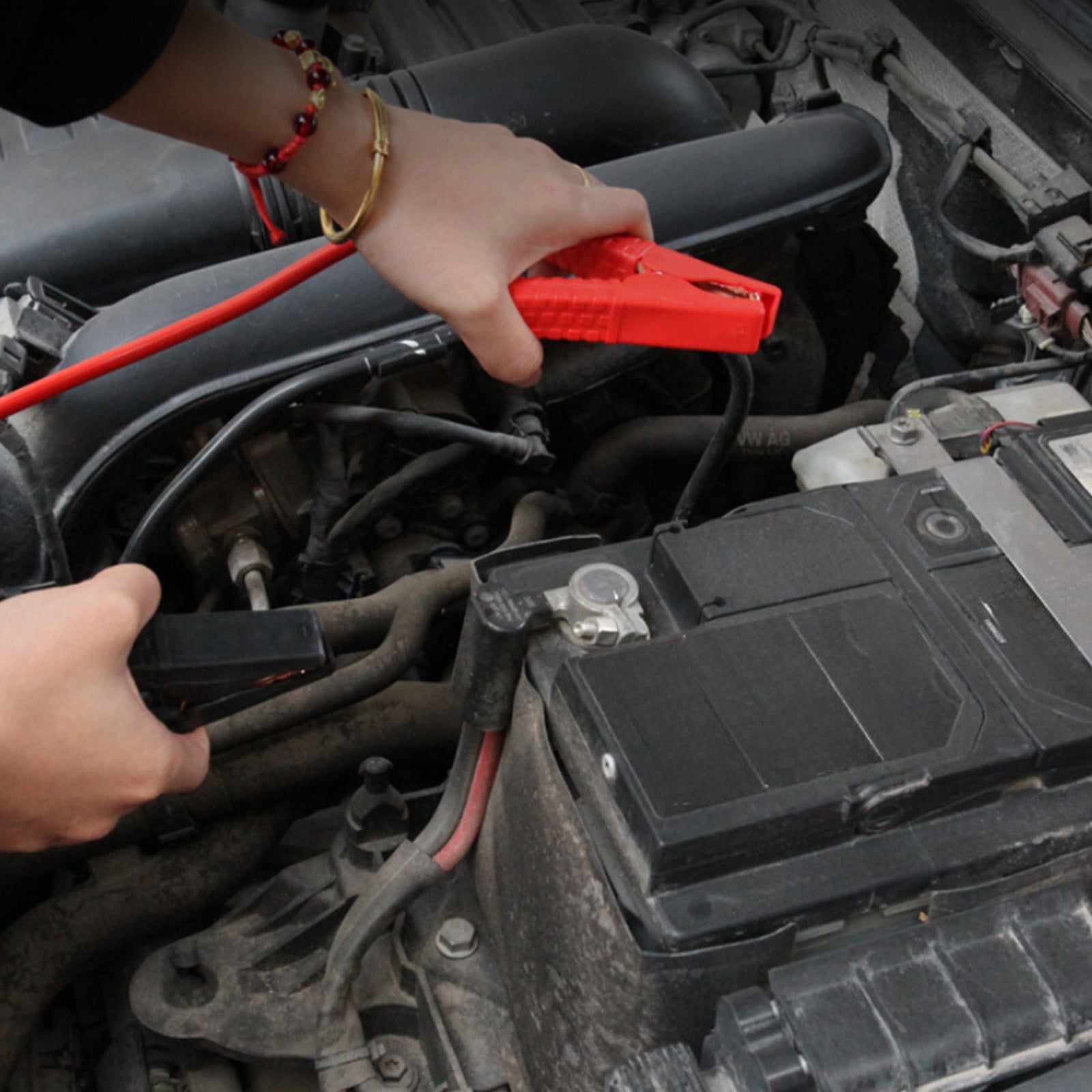 Discount Galore, Cable Clamp Jumper Starter Cable, 18V 1.8M Portable ...